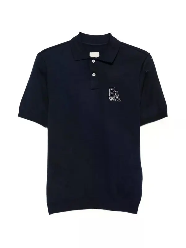 Emporio Armani Logo-appliqué Polo Shirt