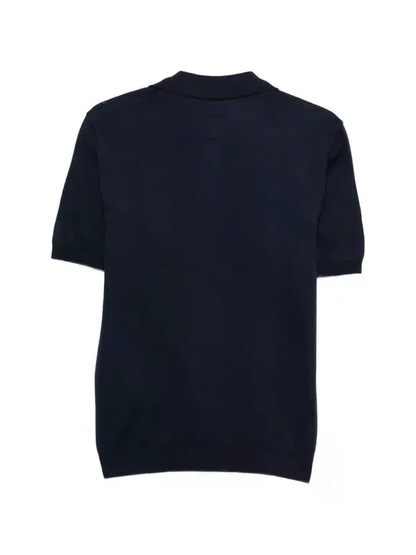 Emporio Armani Logo-appliqué Polo Shirt