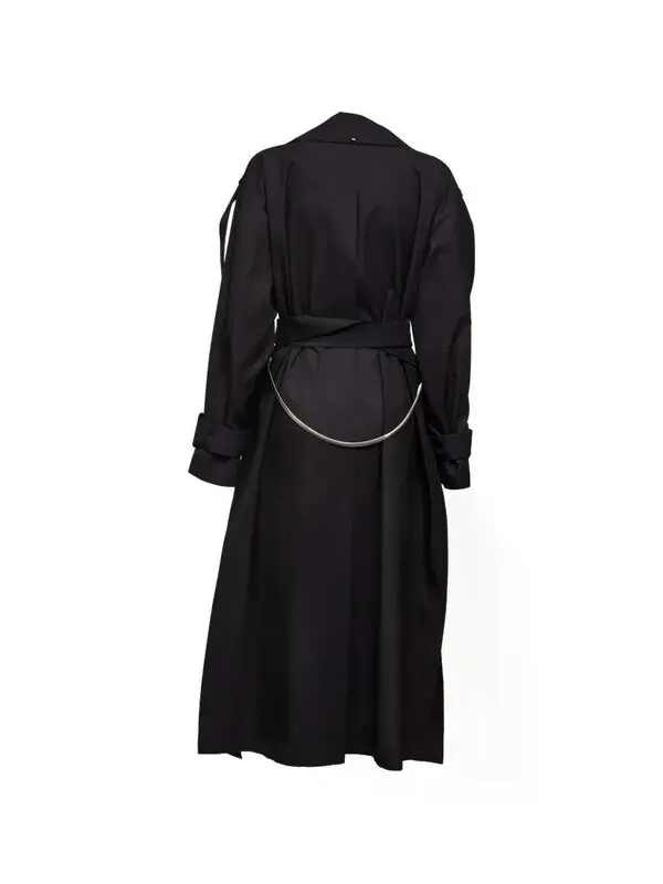 Sportmax Double-breasted Trench Coat