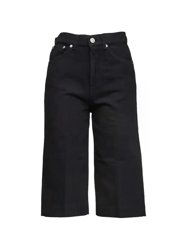 DONDUP Delfine Straight Shorts - Black