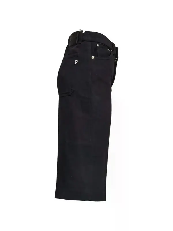 DONDUP Delfine Straight Shorts - Black