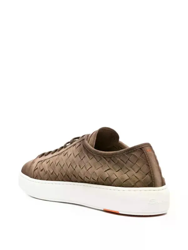 Santoni Woven Sneakers