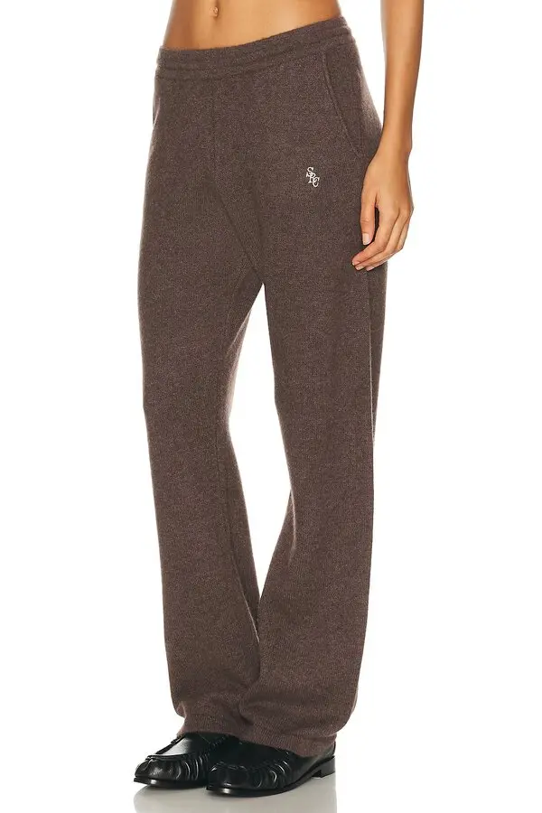 SPORTY & RICH Src Cashmere Trouser