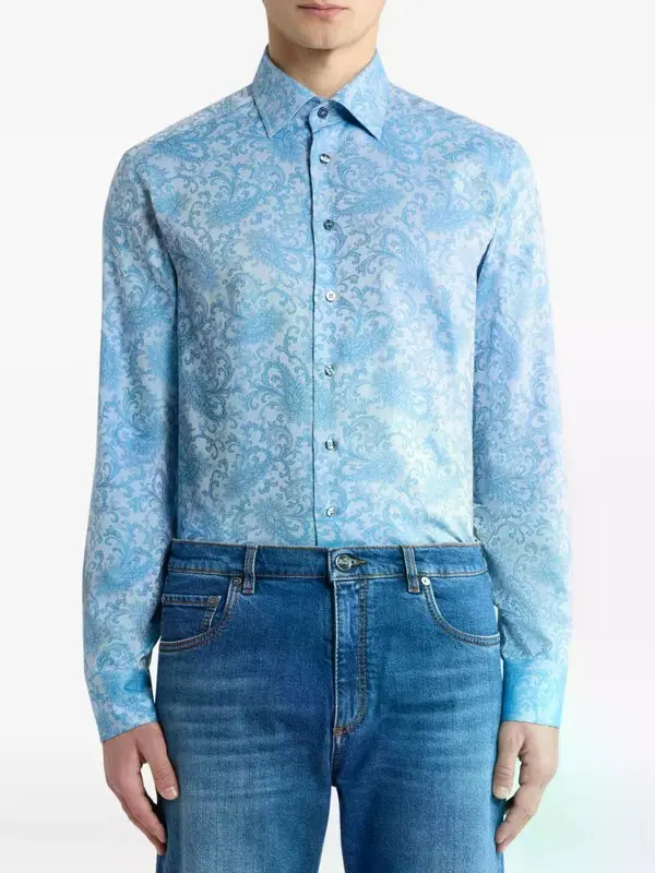 Etro Paisley Jacquard Shirt