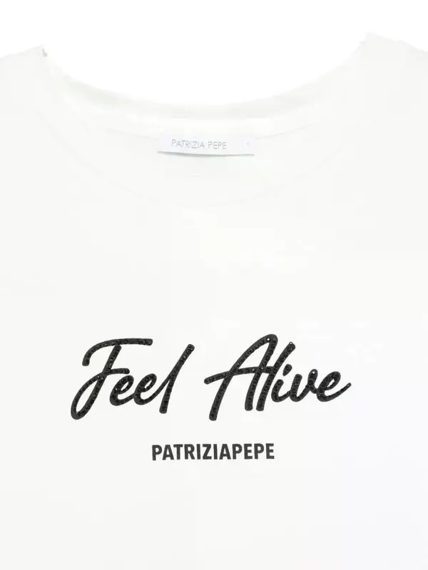 Patrizia Pepe Logo-print T-shirt