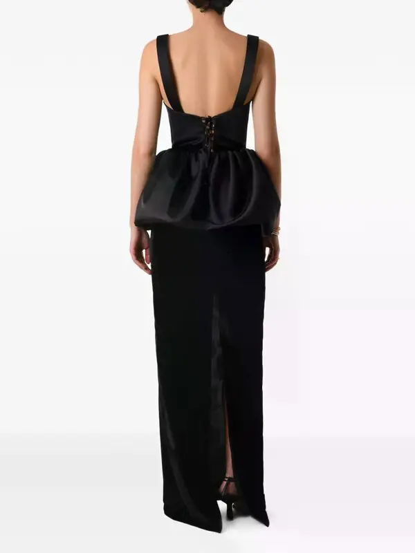 MATTERS STORE Audrey Peplum Maxi Dress