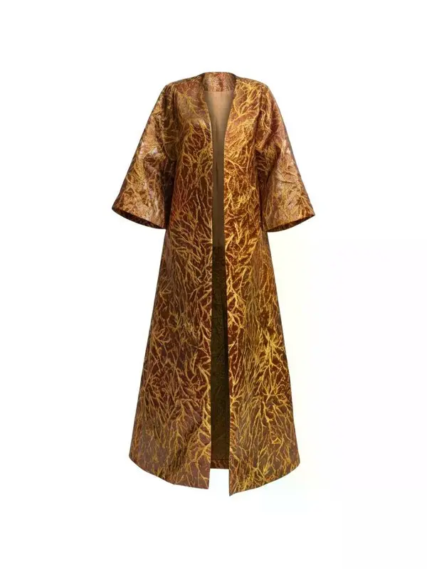 GEMY MAALOUF Structured Kaftan - Brown