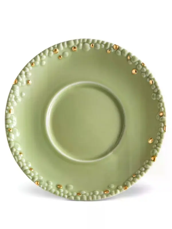 L'Objet Haas Mojave Porcelain Saucer - Green