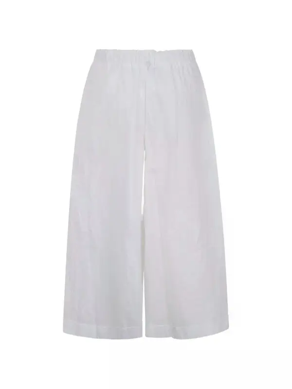 DANIELA GREGIS Elasticated-waistband Wide Leg Trousers