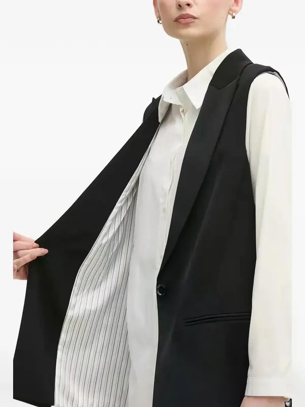 MARC AUREL Button Tailored Gilet