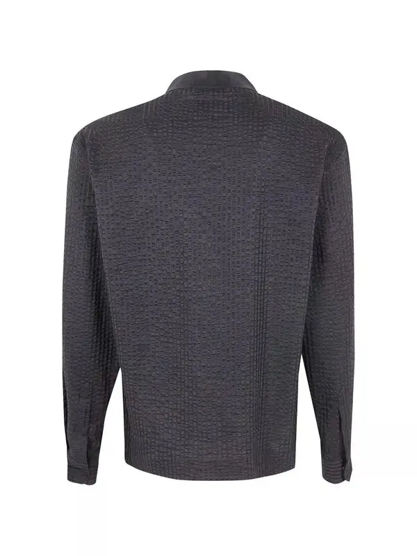 Giorgio Armani Textured Shirt Jacket