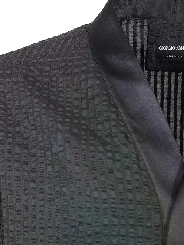 Giorgio Armani Textured Shirt Jacket