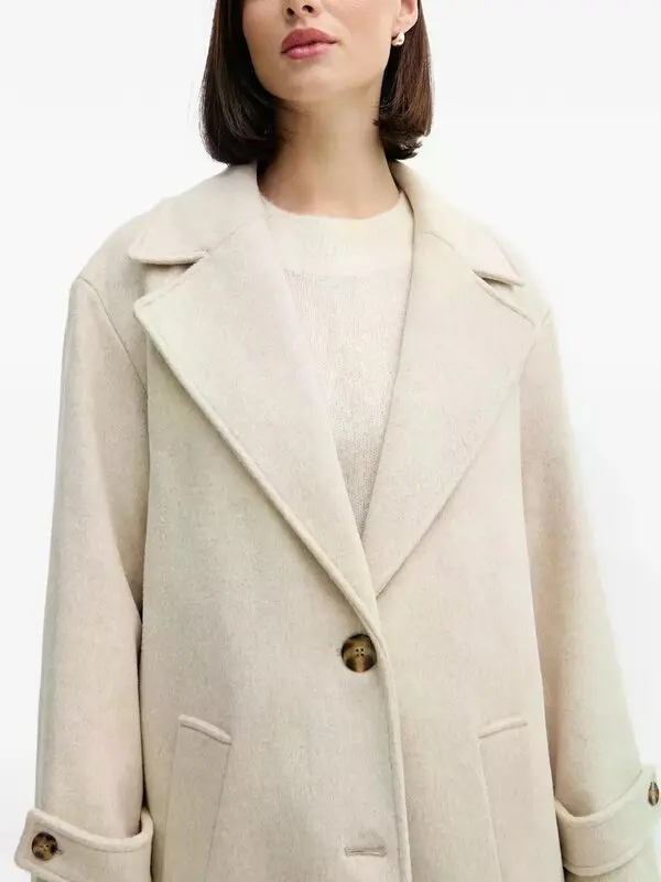 PEDRO DEL HIERRO Button-cuff Overcoat