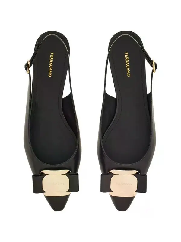 FERRAGAMO Zelmy Slingback Flat Pumps