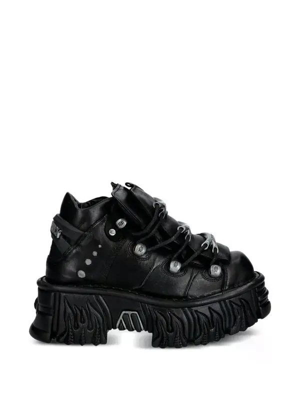 NEW ROCK Lace-up Platform Sneakers