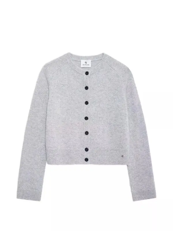 ANINE BING Joye Button-up Cardigan - Grey