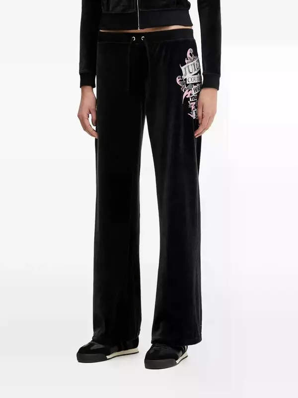 Juicy Couture Side-graphic Track Pants