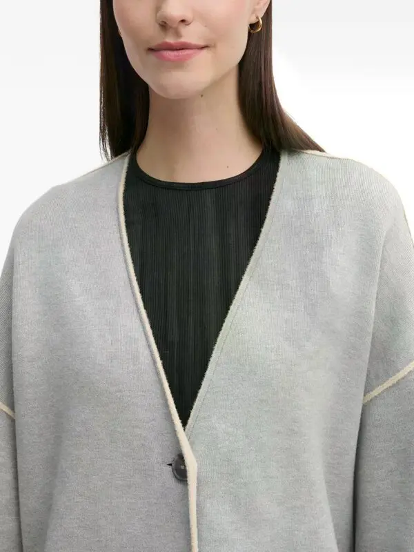 OUI Patch Pocket Cardigan