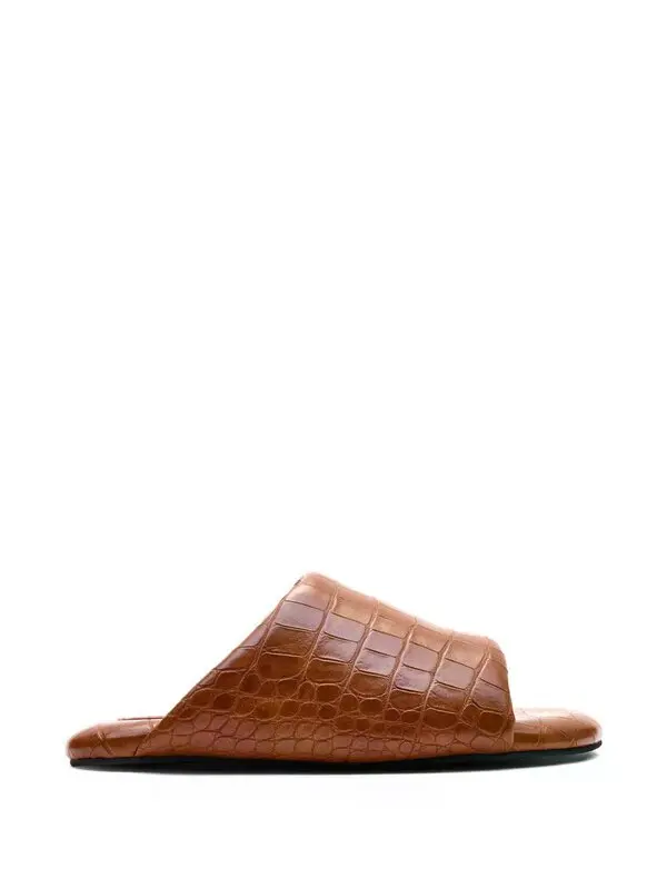 SIMONMILLER Bubble Flat Sandals - Brown