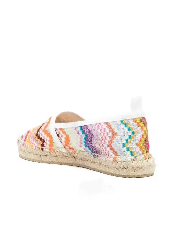Missoni Chevron-pattern Espadrilles