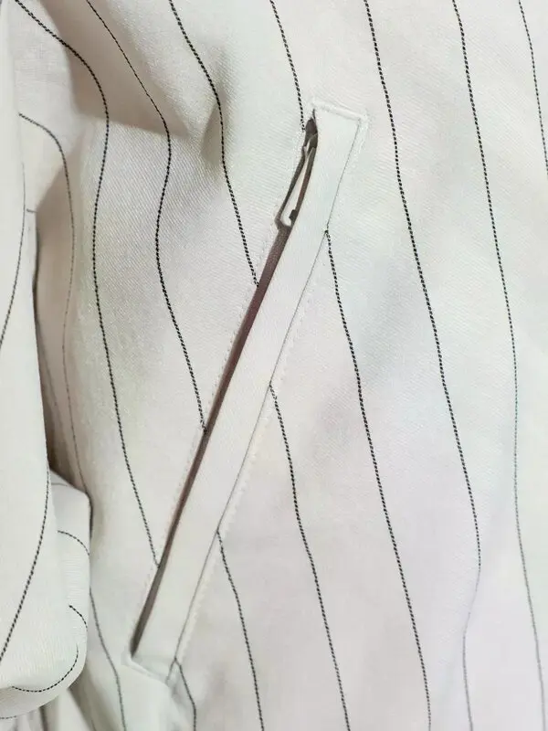 Y3 Striped Zip-up Jacket