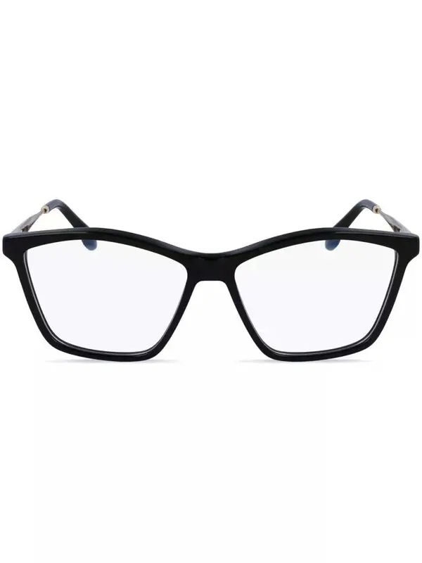 Victoria Beckham Rectangle-frame Sunglasses - Black
