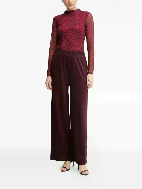 MARC AUREL Elasticated Wide-leg Trousers