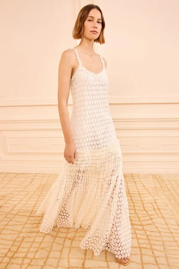 Ulla Johnson Sigrid Lace Sl Gown
