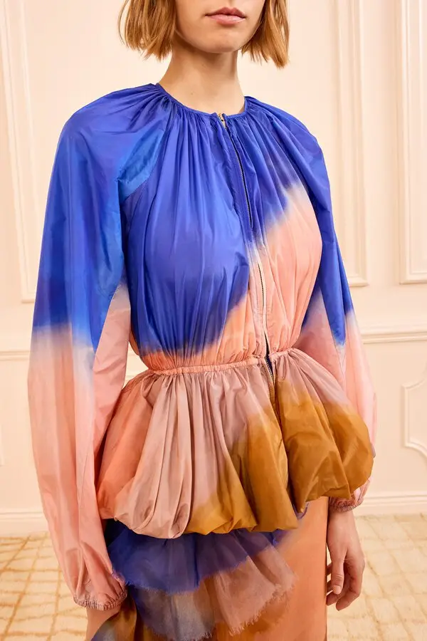 Ulla Johnson Rana Peplum Jacket - Moontide