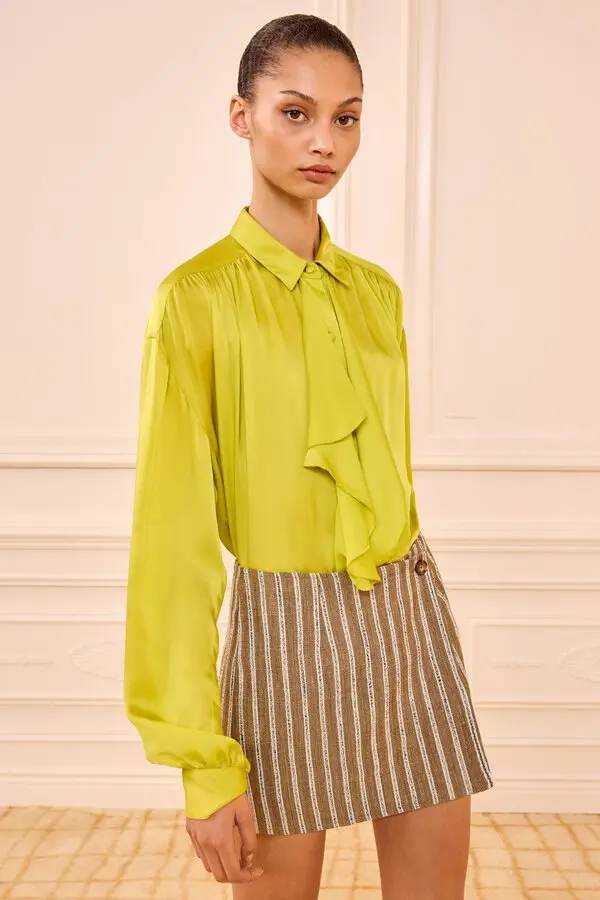 Ulla Johnson Doria Mini Wrap Skirt