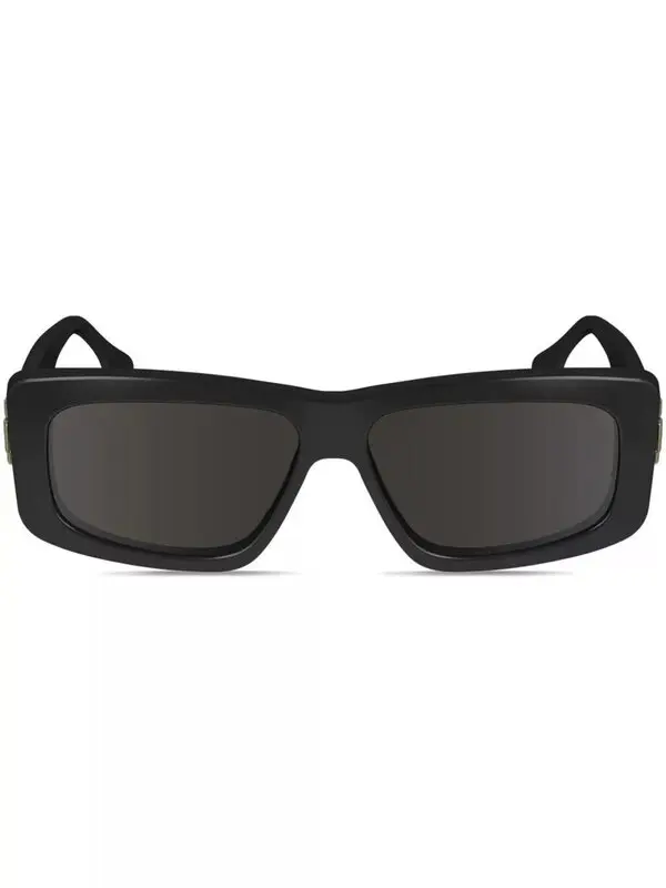 Victoria Beckham Link-embellished Sunglasses - Black