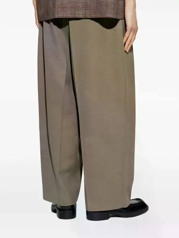 Studio Nicholson Pleated Trousers - Brown