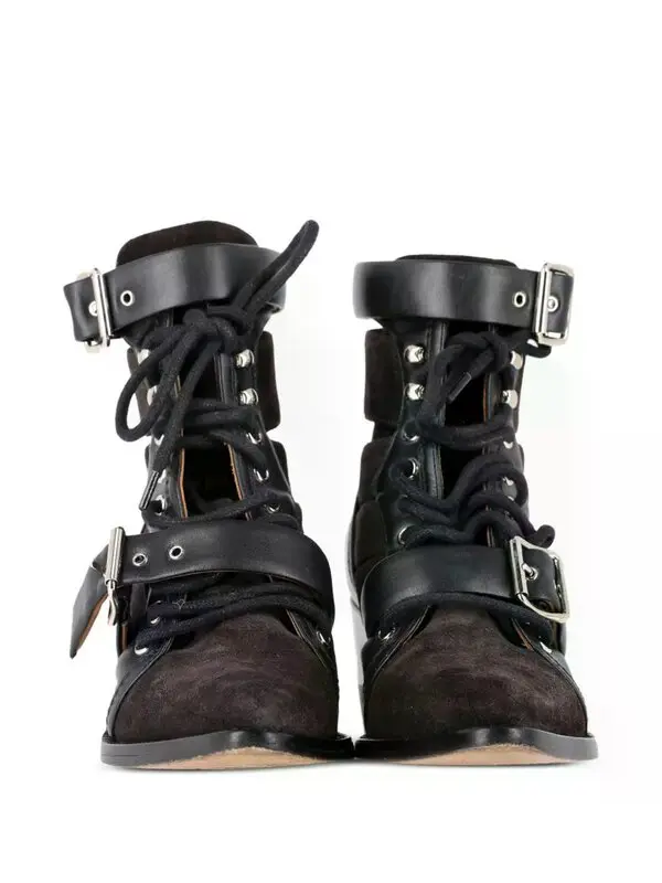 Chloé Rylee Cut-out Boots - Black