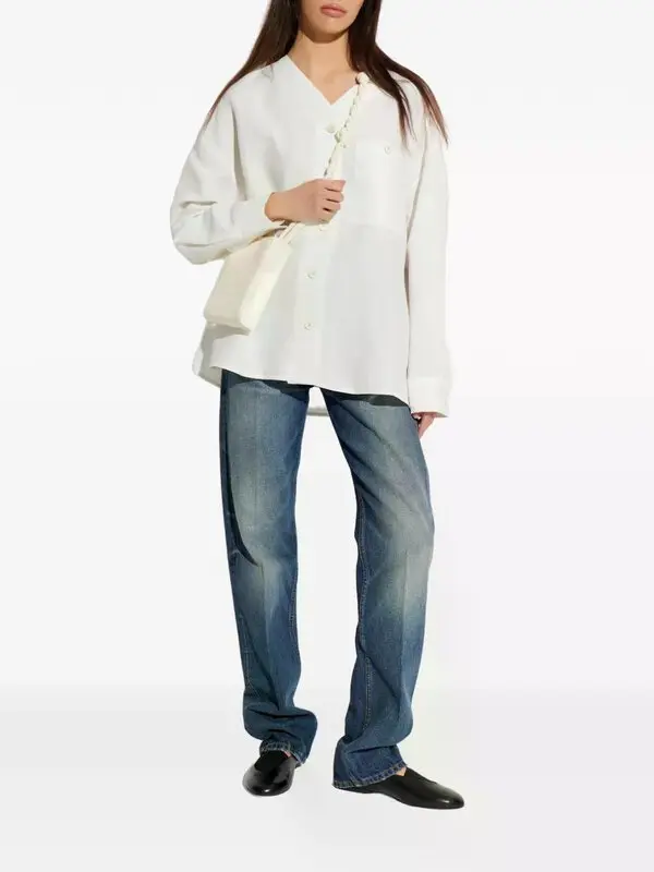 JIL SANDER Buttoned Linen Shirt