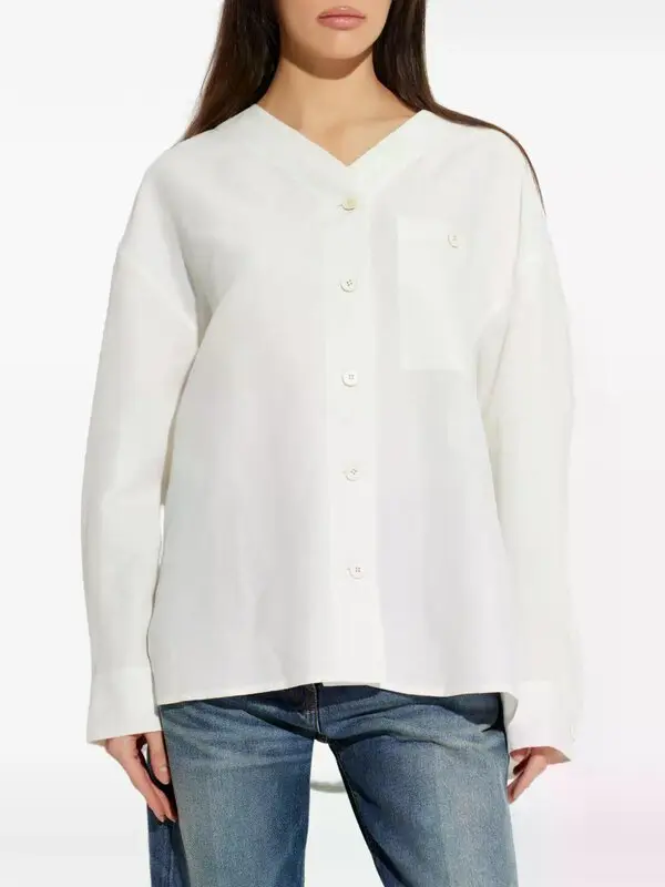 JIL SANDER Buttoned Linen Shirt