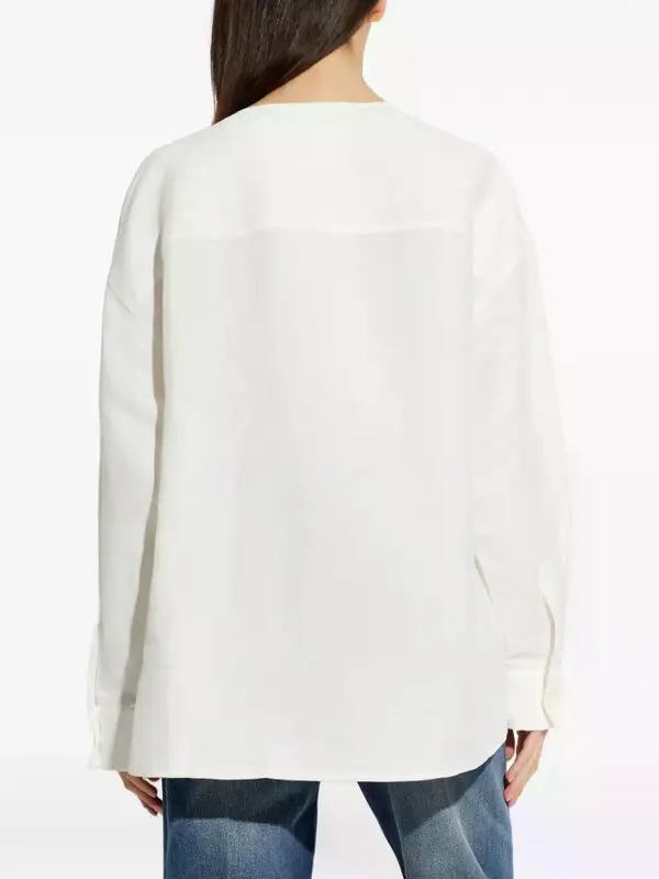 JIL SANDER Buttoned Linen Shirt