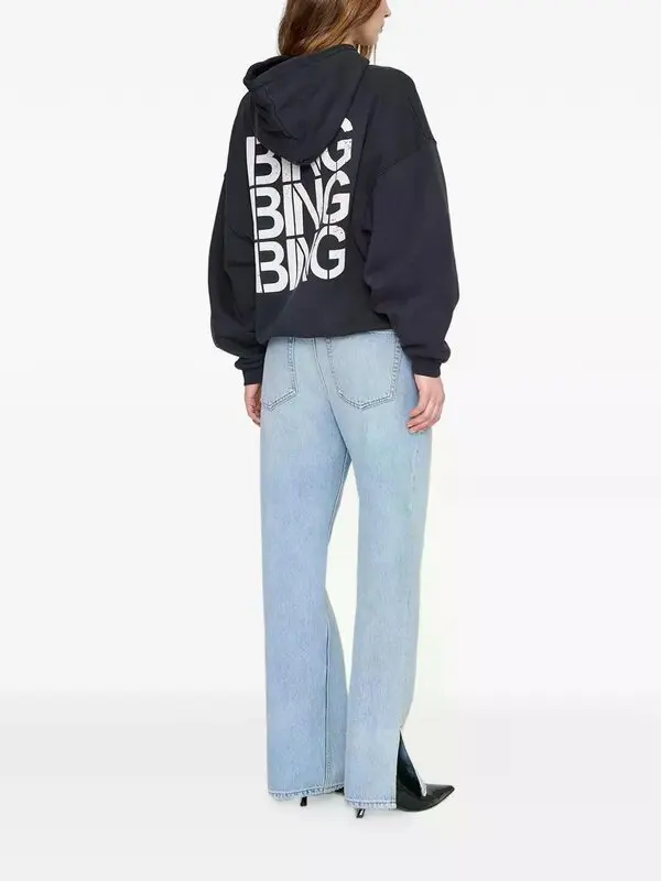 ANINE BING Harvey Hoodie - Black