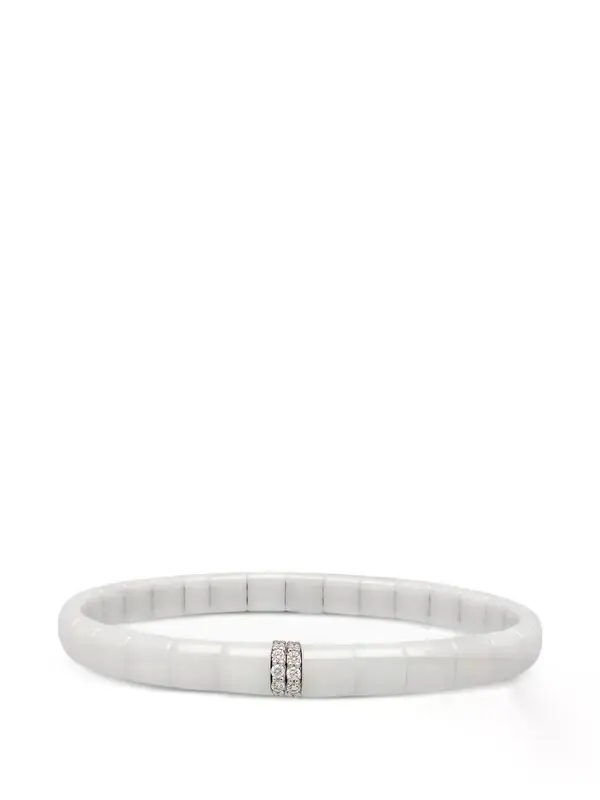 Roberto Demeglio Diamond Stretch Bracelet - White