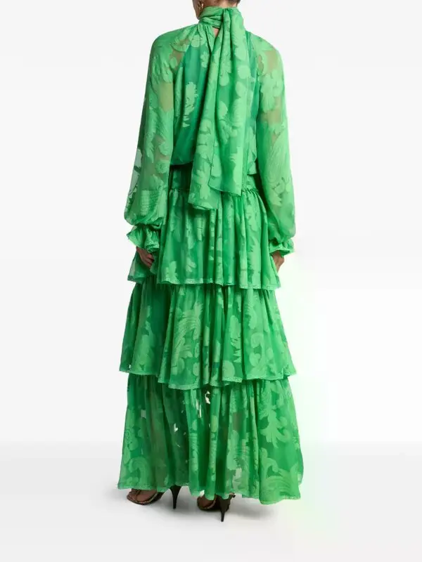 Etro Floral Paisley Jacquard Long Dress
