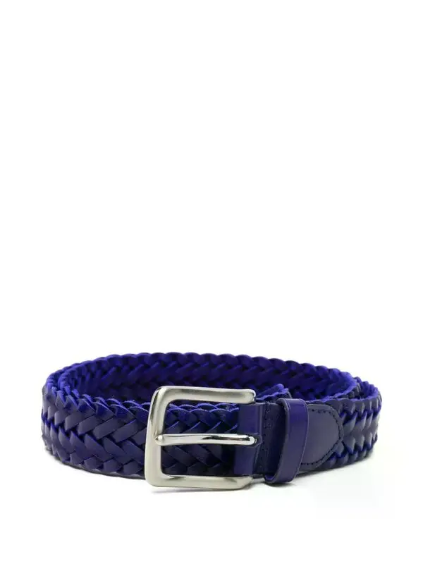 Dragon Diffusion 9ply Polo Intreccio Unito Braided Belt - Purple