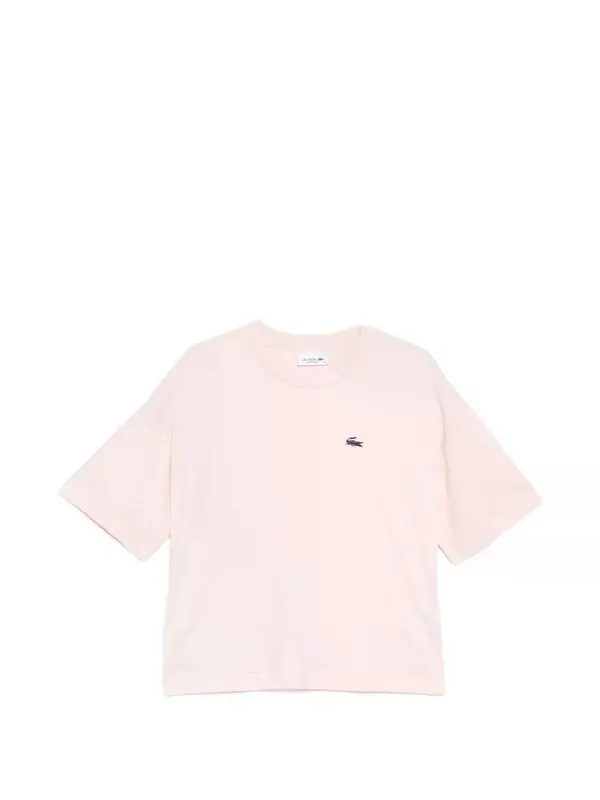 Lacoste Logo-patched Crew Neck T-shirt