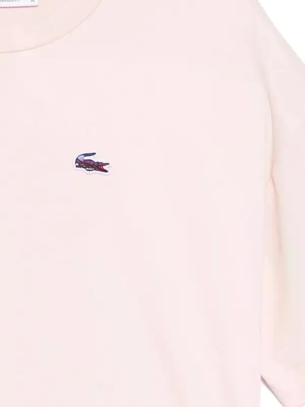 Lacoste Logo-patched Crew Neck T-shirt