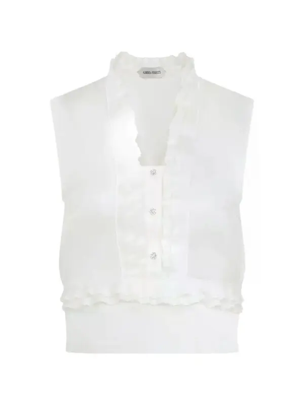Alberta Ferretti Silk Blouse