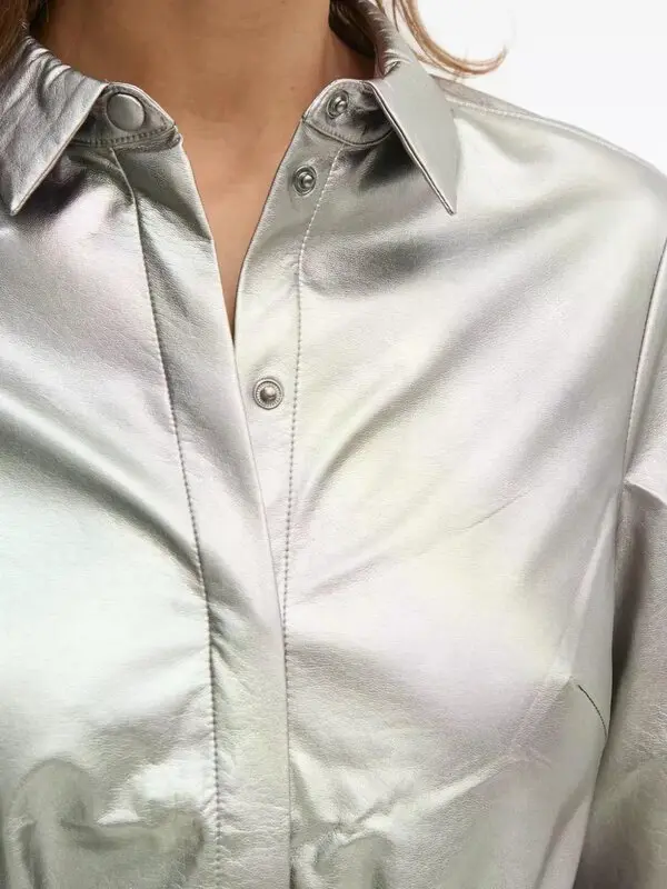 OUI Belted Mini Shirt Dress