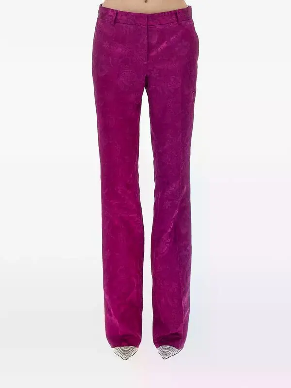 Roberto Cavalli Florentine Flowers Flared Trousers