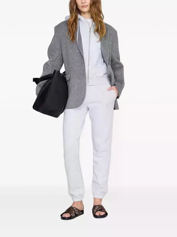 ANINE BING Stephen Logo-detail Track Pants