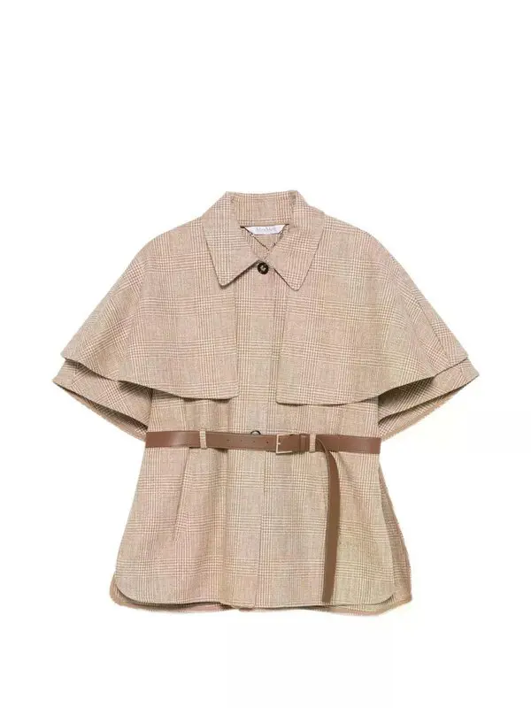 Max Mara Belted Cape