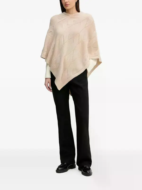 BENETTON Cable-knit Cape
