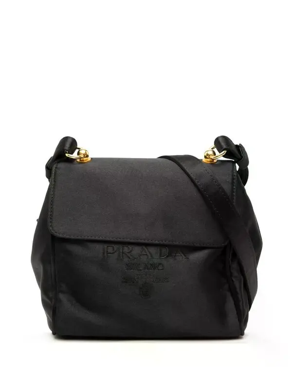 Prada 2000-2012 Raso Logo Crossbody Bag