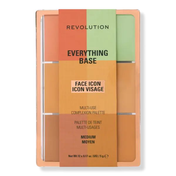 REVOLUTION BEAUTY Everything Base Face Icon Complexion Palette - Medium